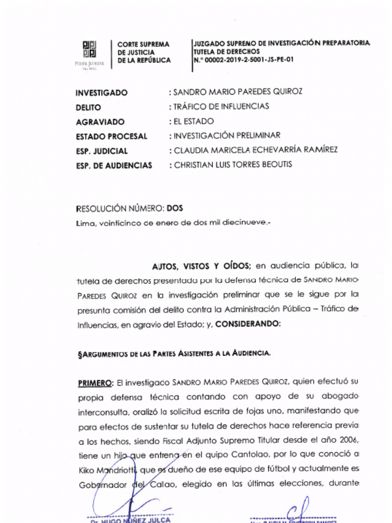 Exp.+02 2019+Caso+Paredes+Quiroz | PDF