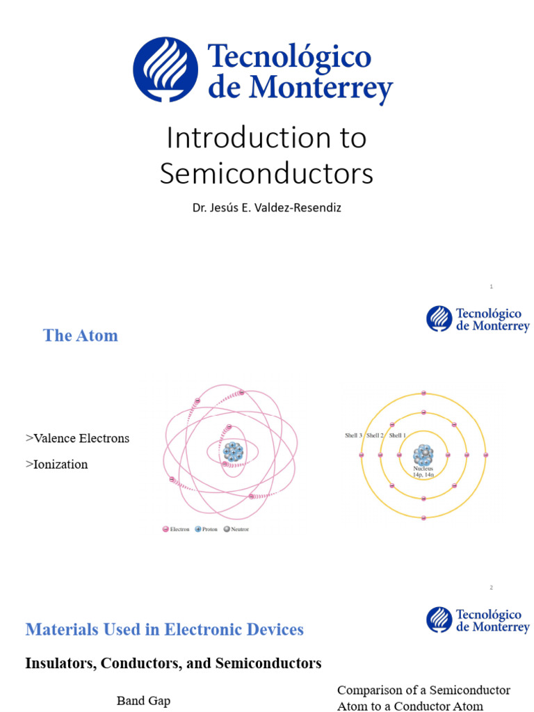 1 Semiconductors | PDF | Semiconductors | P–N Junction