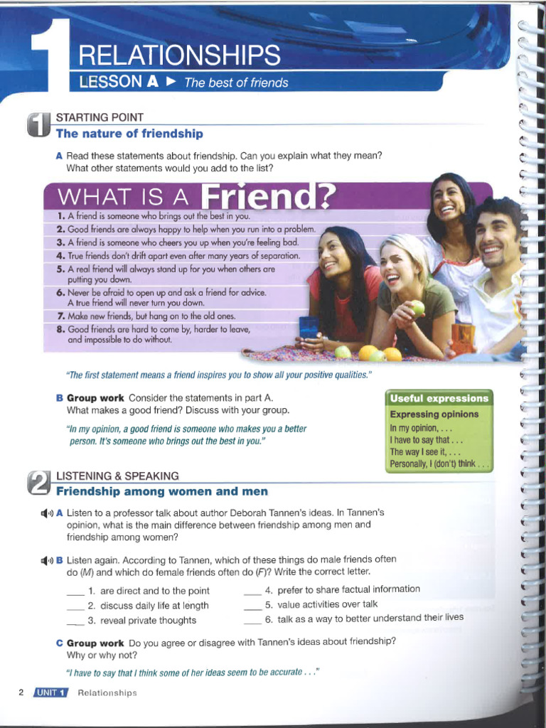 Passages 2 Unit 1 (Color) | PDF