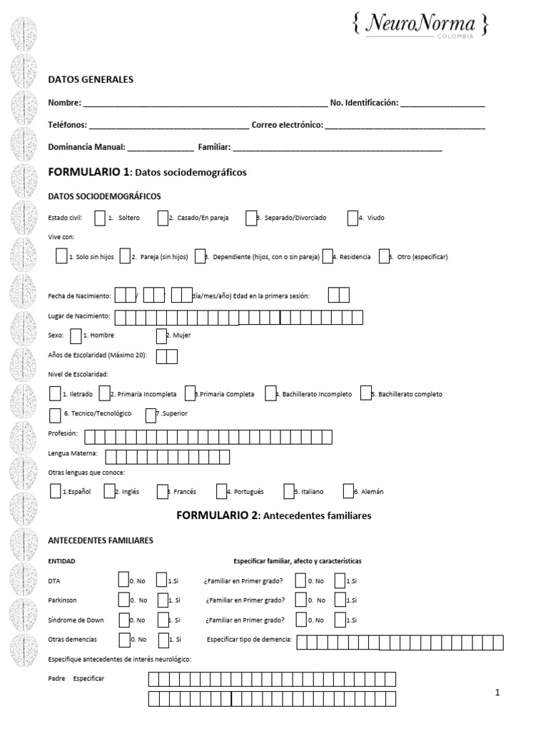 Neuronorma PDF | PDF | Azul | Memoria