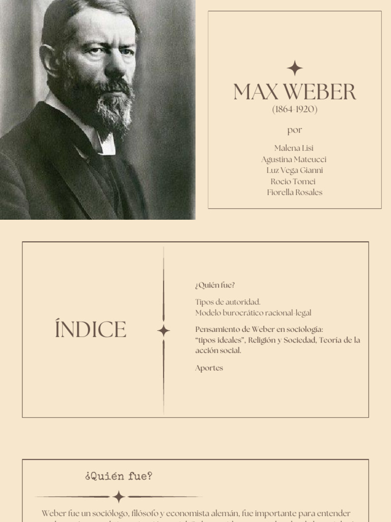 Max Weber | PDF | Max Weber | Sociología