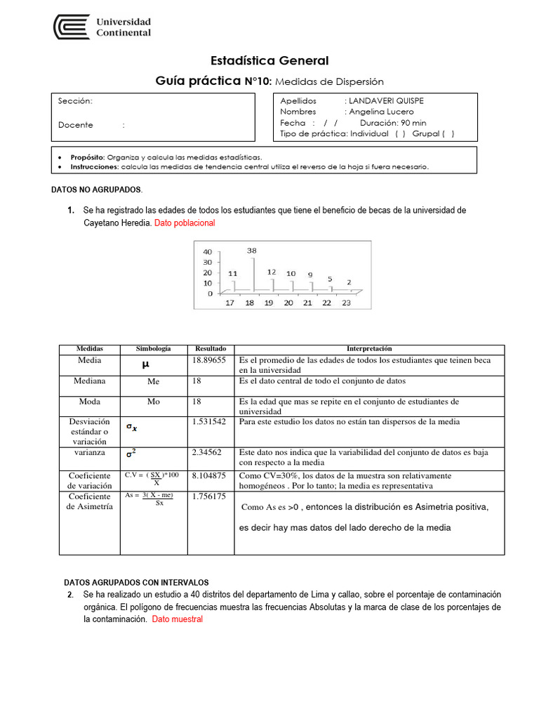 Semana 10 Guía Práctica 10 2023 | PDF | Media | Oblicuidad