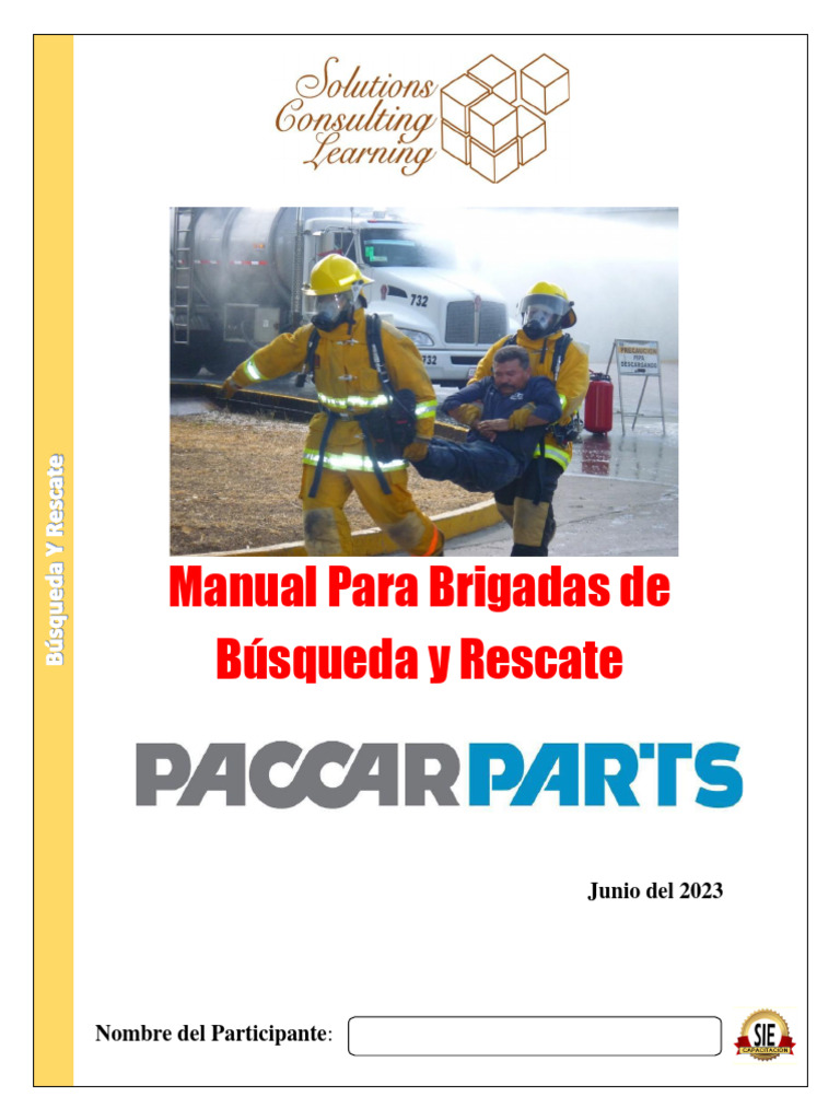 Manual Brigadas Búsqueda y Rescate | PDF | Información | Planificación