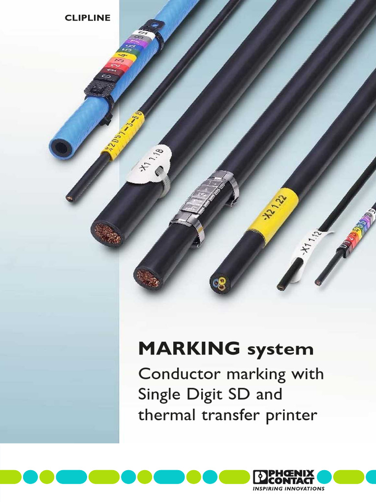 De en MARKING System Conductor Marking | PDF | Printer (Computing ...