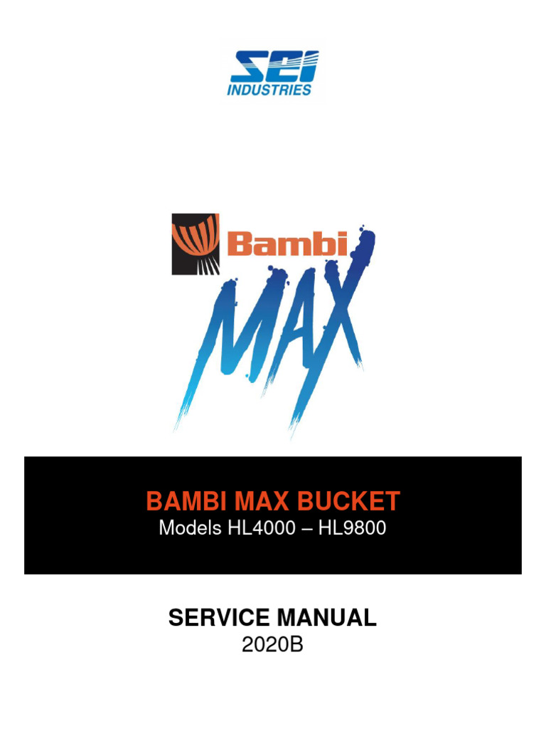 Bambi-MAX SERVICE MANUAL | PDF | Electrical Connector | Valve