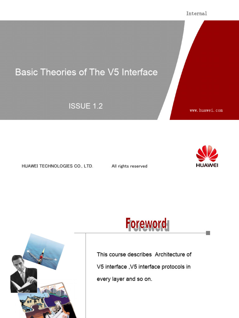 Basic Theories of The V5 Interface | PDF | Public Switched Telephone Network | Telephone