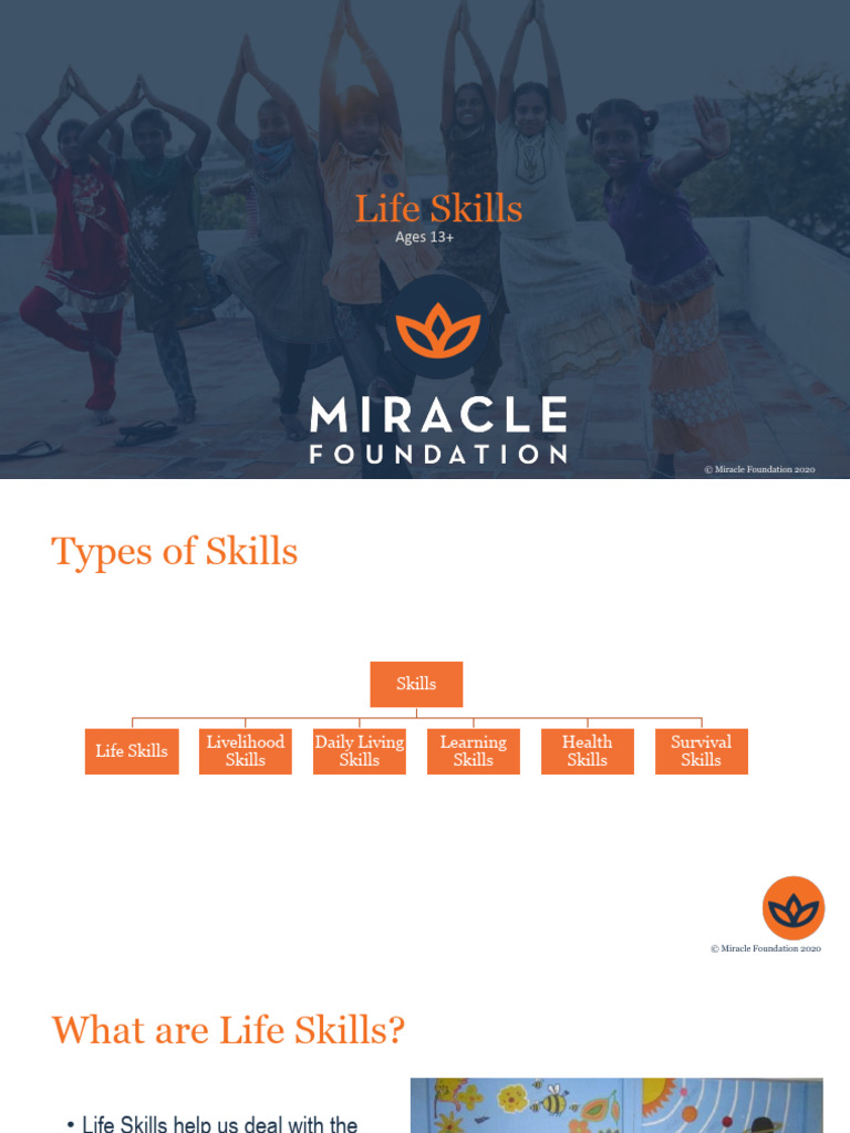 Unit-1-Intro-to-Life-Skills-PPT_Ages-13 | Download Free PDF | Life ...
