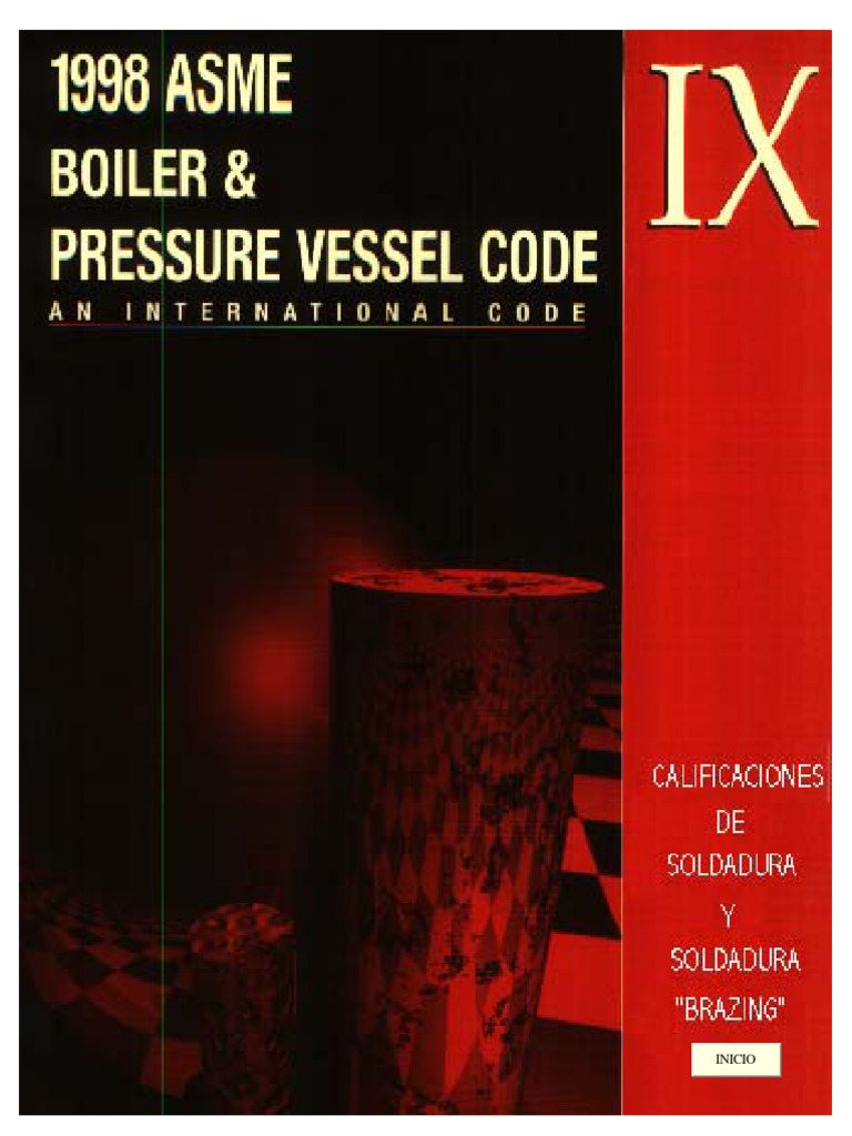 ASME IX en Español | Descargar gratis PDF | Soldadura | Construcción