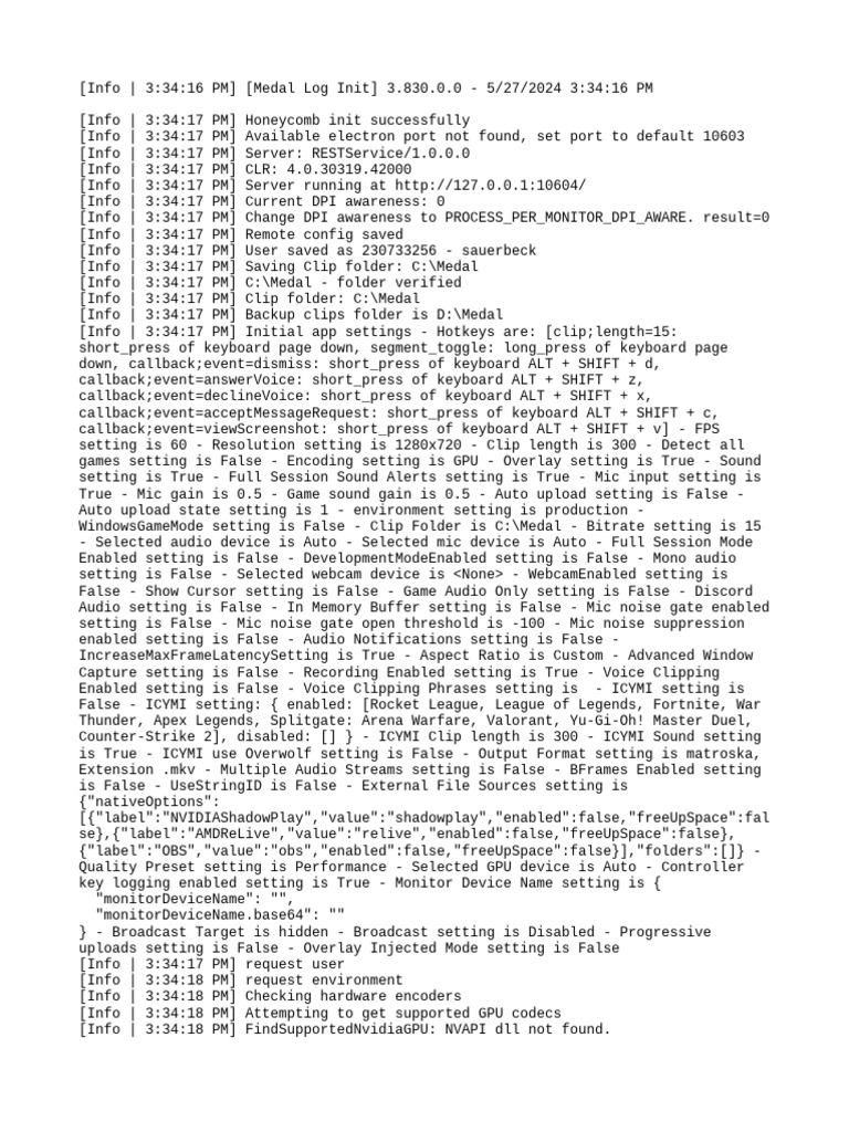 Medal Log 20240527 | PDF | Computer Science | Computer Architecture