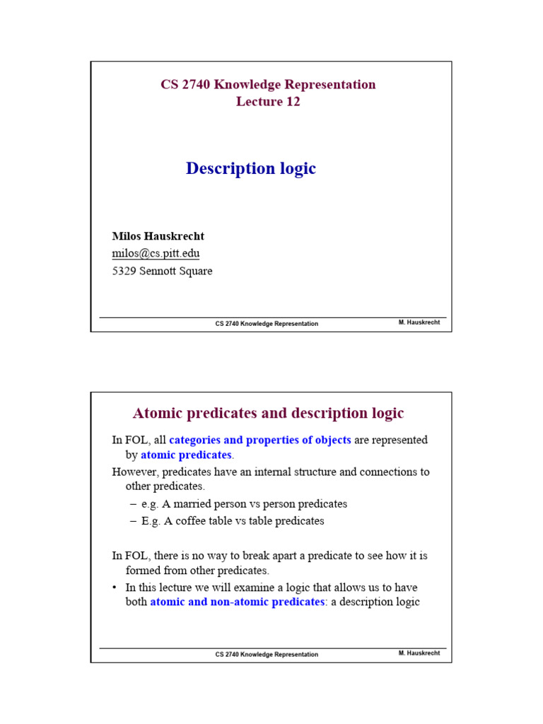 class12 | PDF | First Order Logic | Logic