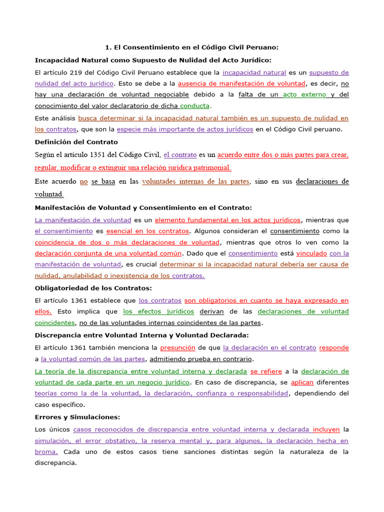 CONTRATOS | PDF | Consentimiento | Justicia