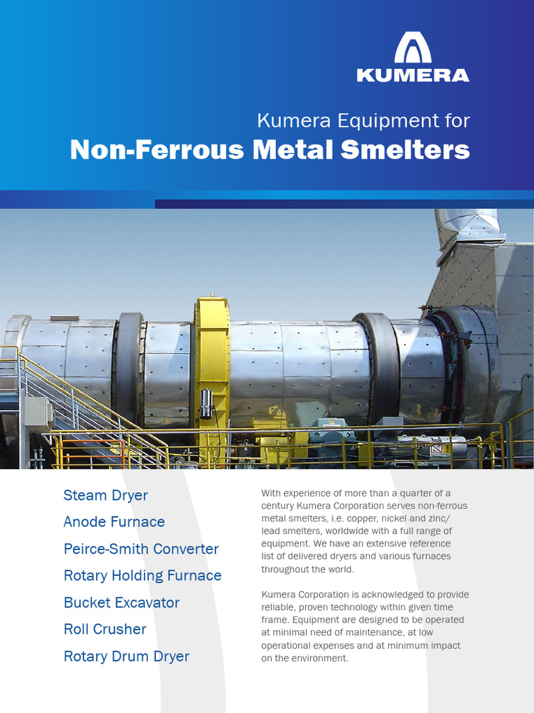 Kumera Nonferrous Metal Smelters ENG | PDF | Clothes Dryer | Engineering