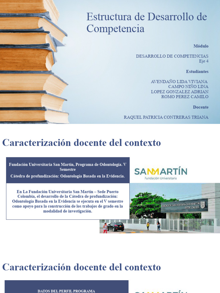 Estructura de Desarrollo de Competencia | PDF | Evaluación | Grupo de enfoque