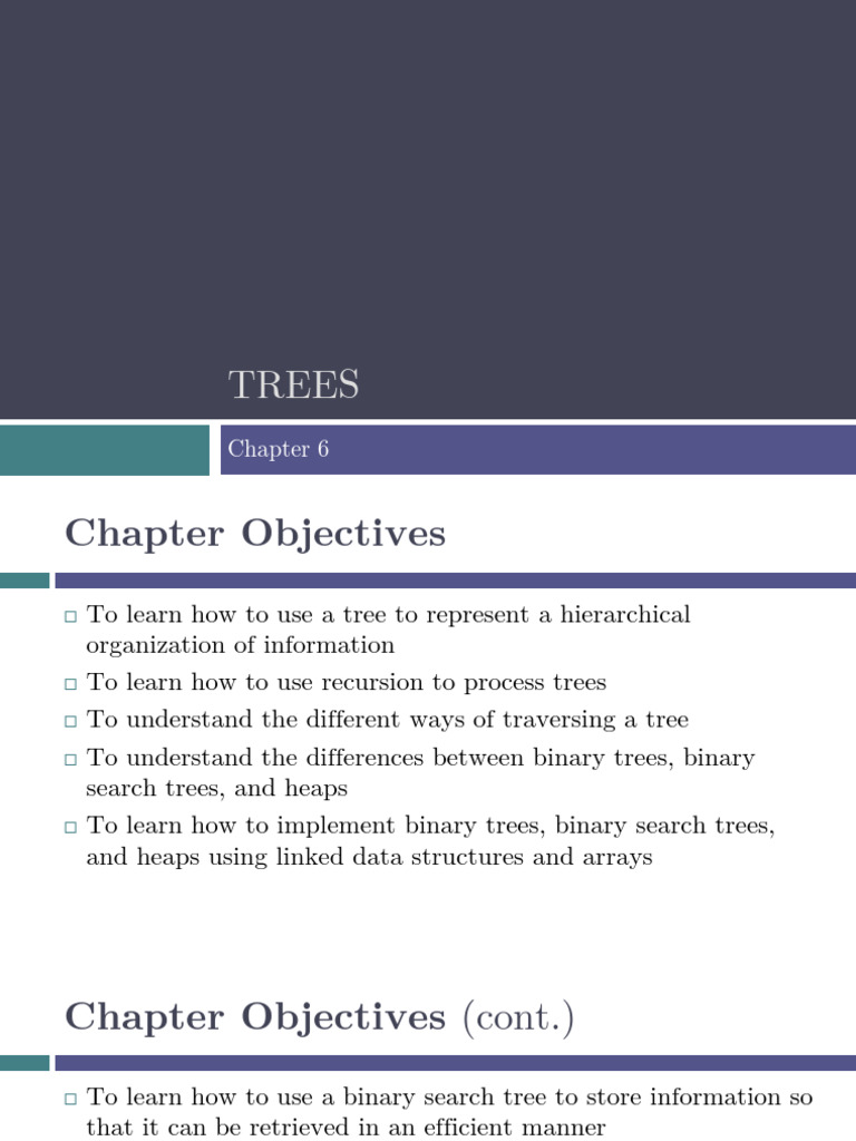 ch6 Trees | PDF | Class (Computer Programming) | Computer Programming