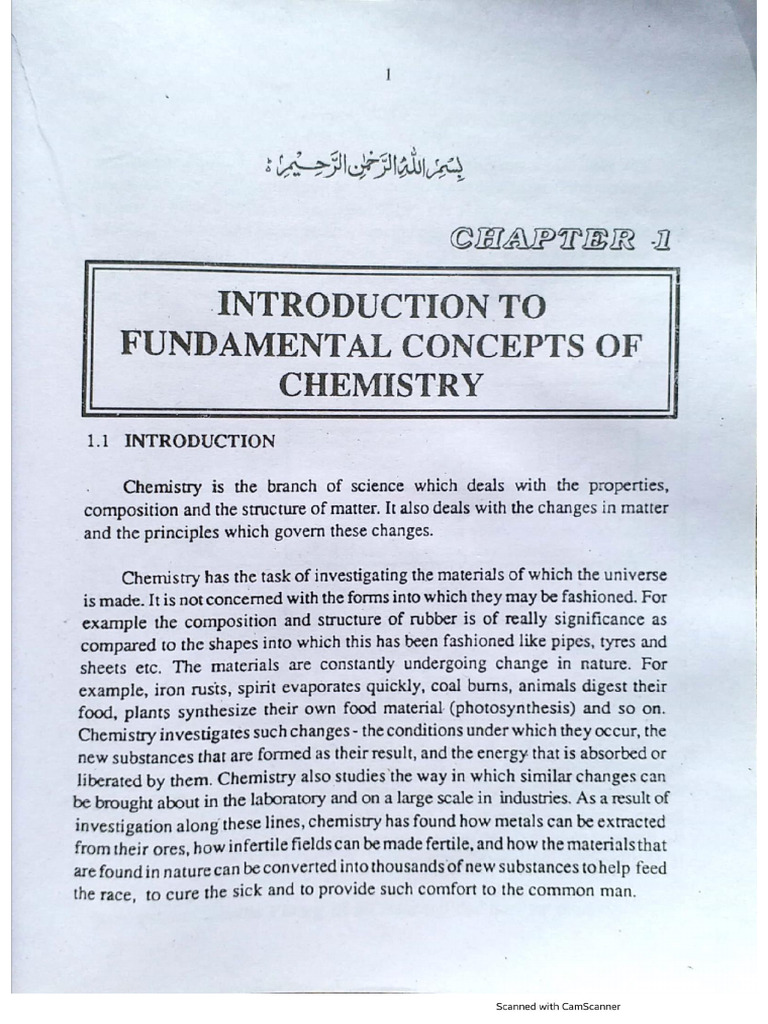 Class 11th Chemistry Sindh Board | PDF