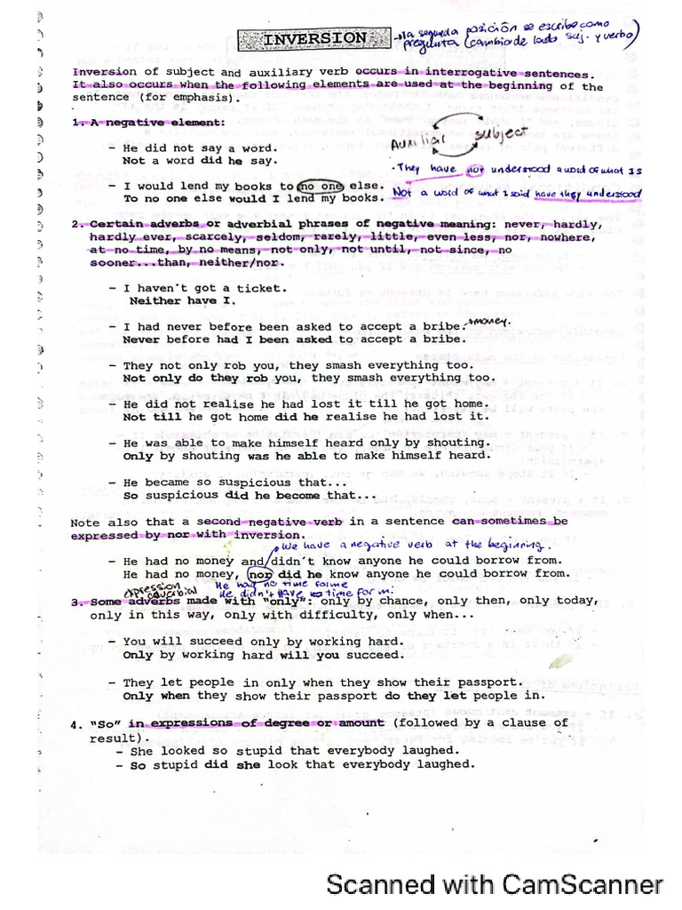 Inversion - Conditional | PDF