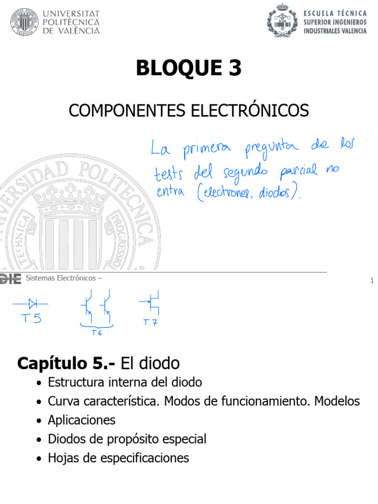 Tema5 Ssee 2 | PDF | Diodo | Unión PN