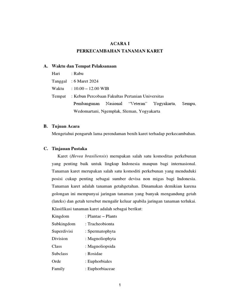 ACARA 1 HADIIKUM TBTIP | PDF
