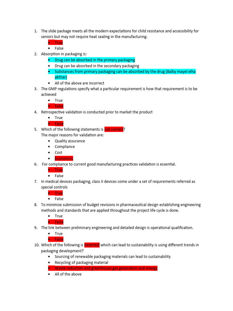 All Packaging | PDF | Packaging And Labeling | Verification And Validation