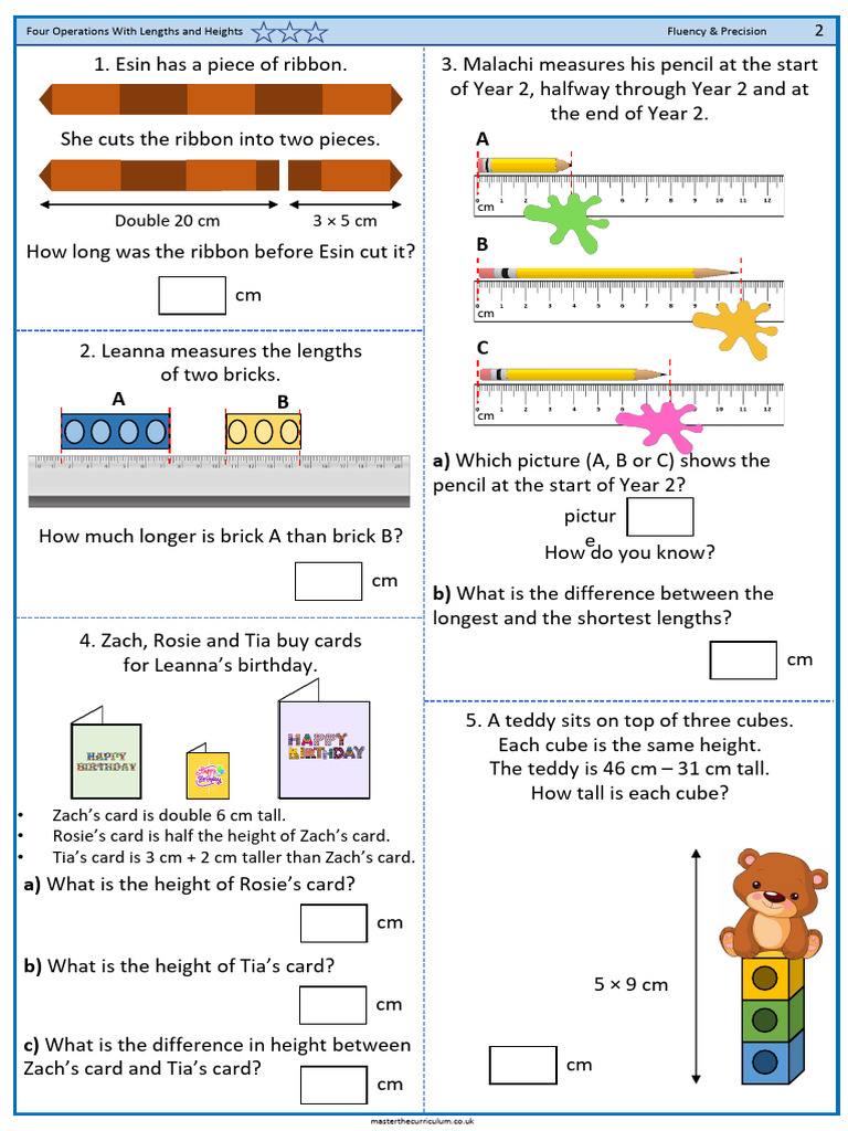 Year 2 Maths Spicy Tasks | PDF
