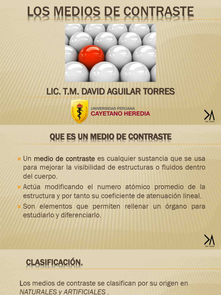 Medios de Contraste 2022 | PDF | Enlace iónico | Coagulación