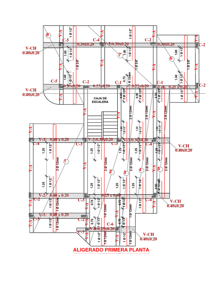 1) Planos Techos | PDF