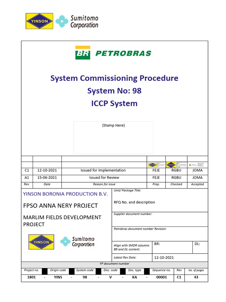 ICCP System | Download Free PDF | Anode | Electrical Engineering