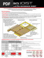 Hyjoist Design and Installation Guide | PDF | Wall | Structural Engineering