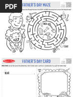 Fathers Day Printables | PDF | Home & Garden