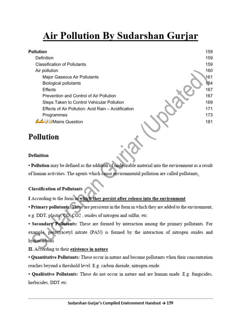 Pillar_3A1_Air_Pollution_ | Download Free PDF | Exhaust Gas | N Ox