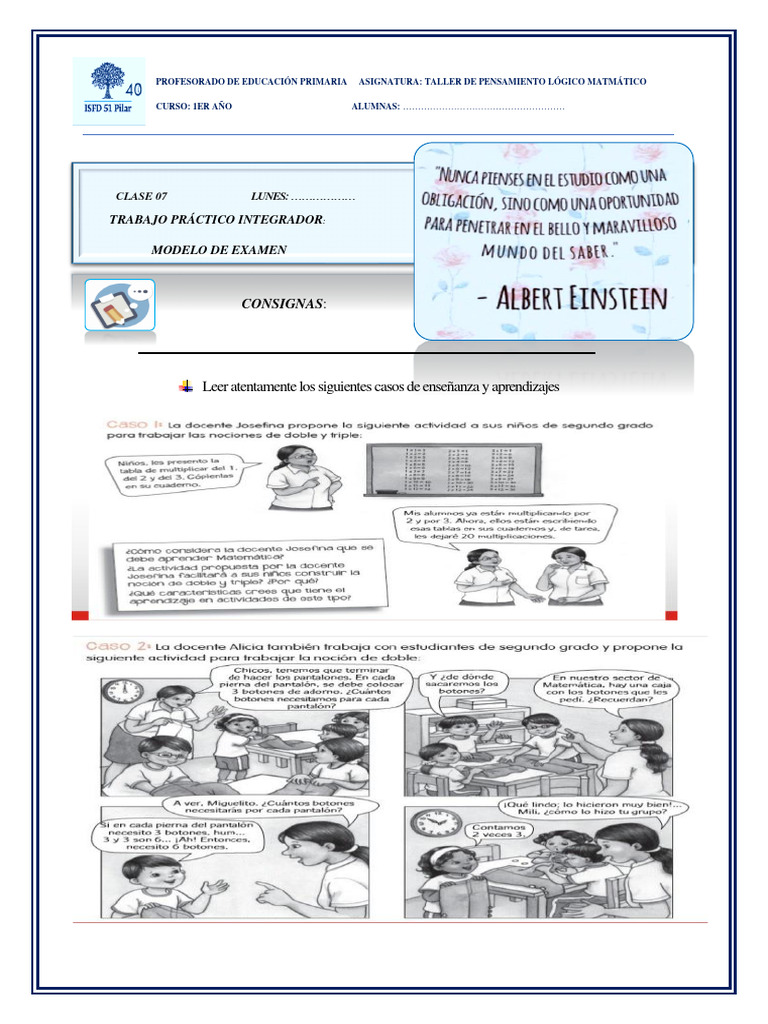 Primaria - Tplm. Modelo Examen.2024 | PDF | Enseñando | Maestros