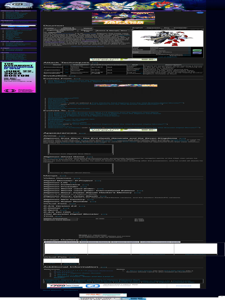 Doumon - Wikimon - The #1 Digimon Wiki | PDF