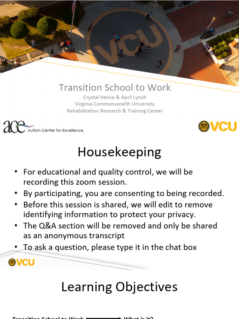 Transition School To Work | PDF | Motivation | Motivational