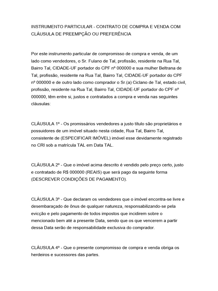 27-MODELO-DE-INSTRUMENTO-PARTICULAR-CONTRATO-DE-COMPRA-E-VENDA-COM ...