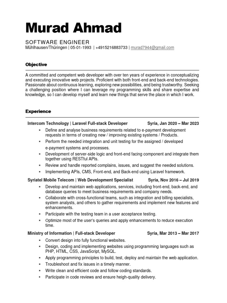 Resume Worded | PDF | Web Development | Computer Programming