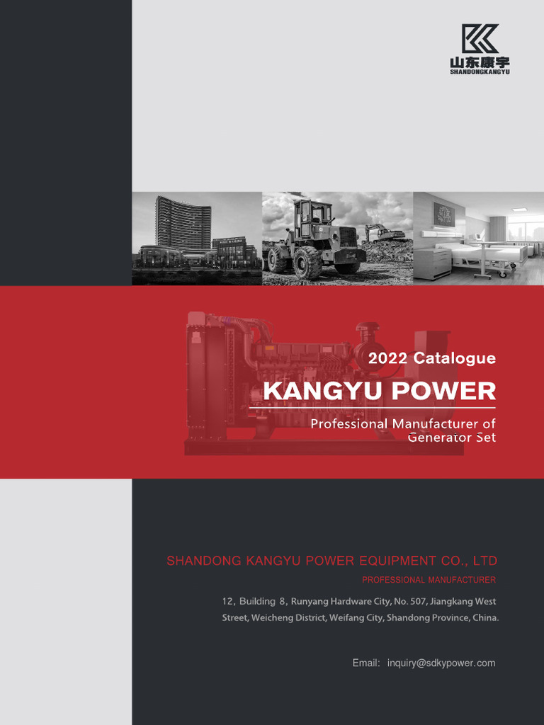 2024 New Diesel Generator Catalog of Kangyu Power | PDF | Diesel Engine ...