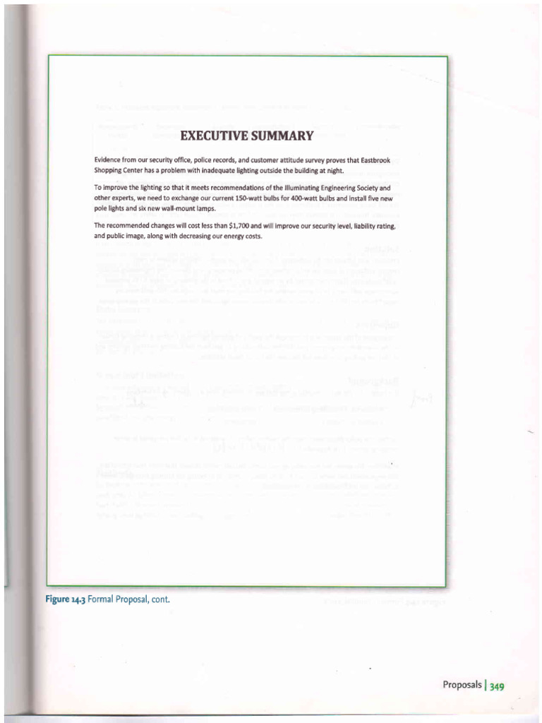 Executive Summary Sample | PDF
