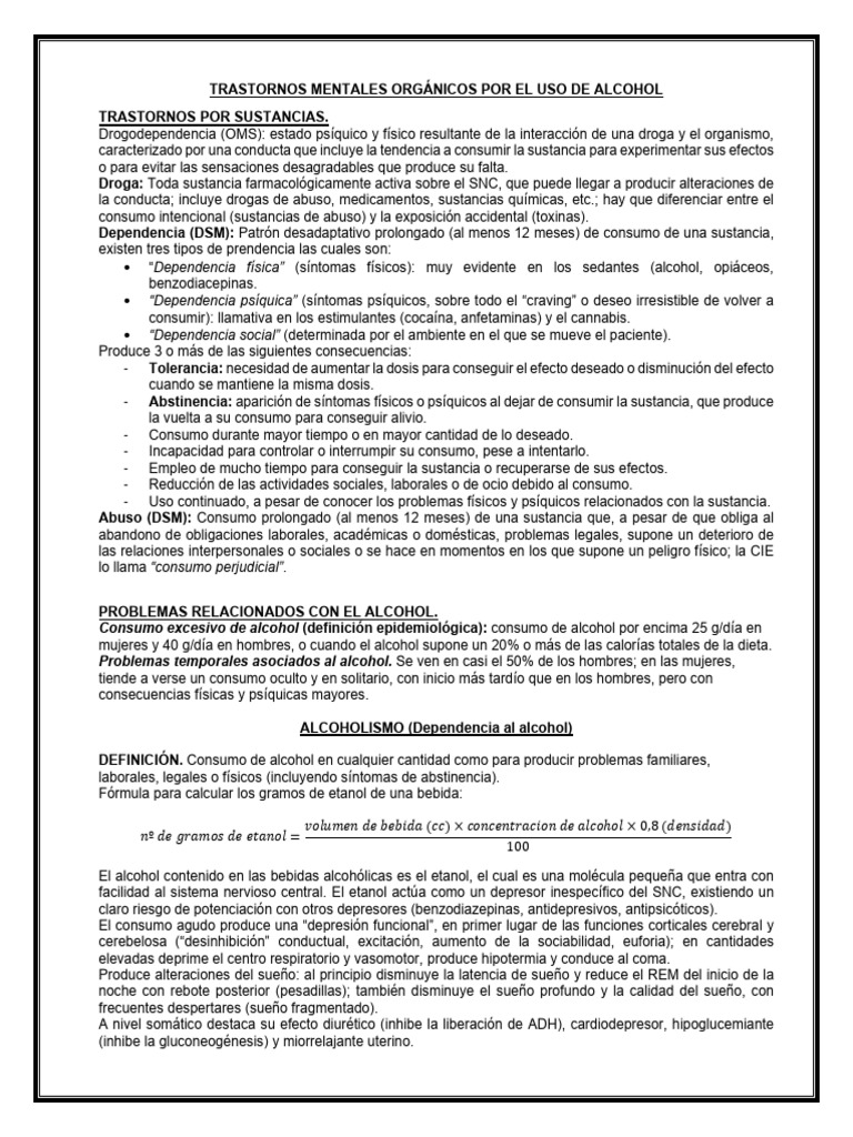 Alcohol | PDF | Despachador de drogas | La dependencia de sustancias
