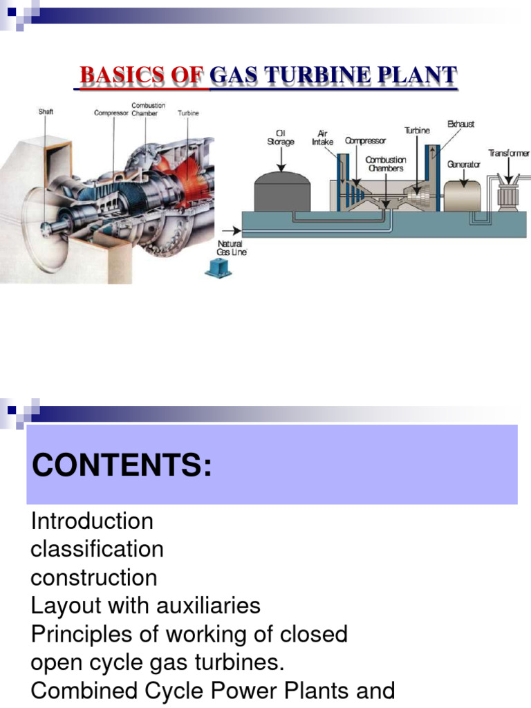 Lecture 8 & 9 (Gas Turbine Power Plant) | Download Free PDF | Gas ...
