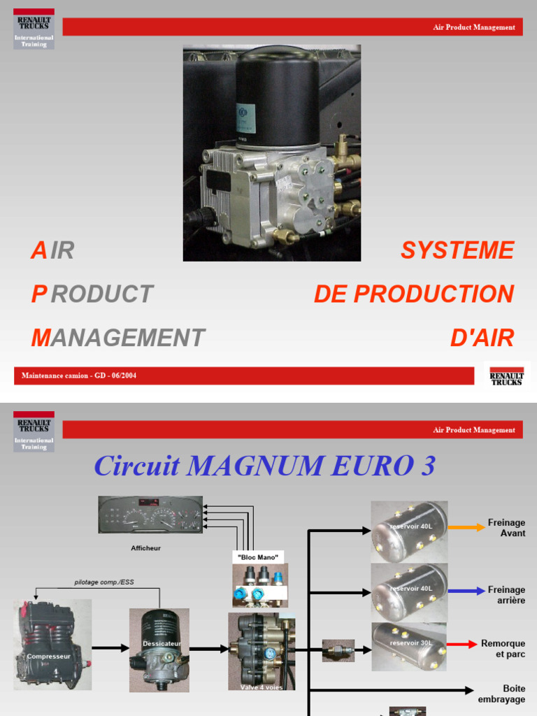 Maintenance APM pour camions Renault | PDF | Frein | Véhicules terrestres
