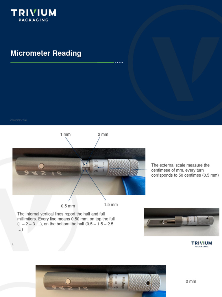 Micrometer | PDF
