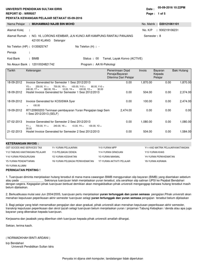 Invoice Convocation | PDF
