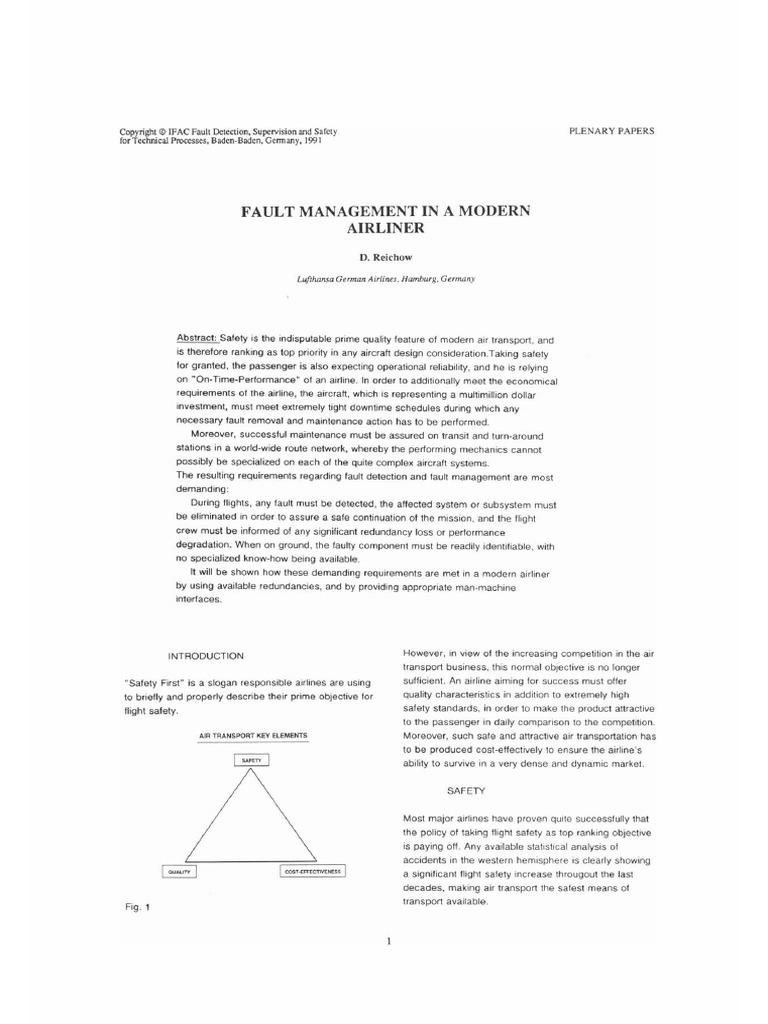 Fault Management in A Modern | PDF