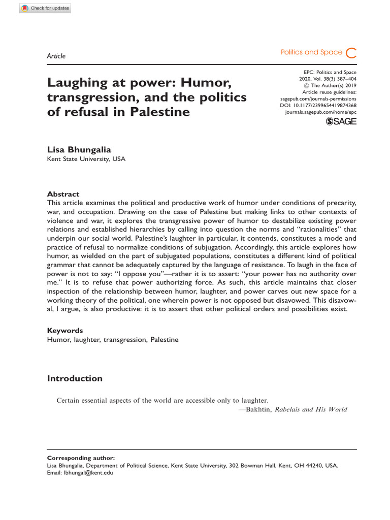 bhungalia-2019-laughing-at-power-humor-transgression-and-the-politics ...