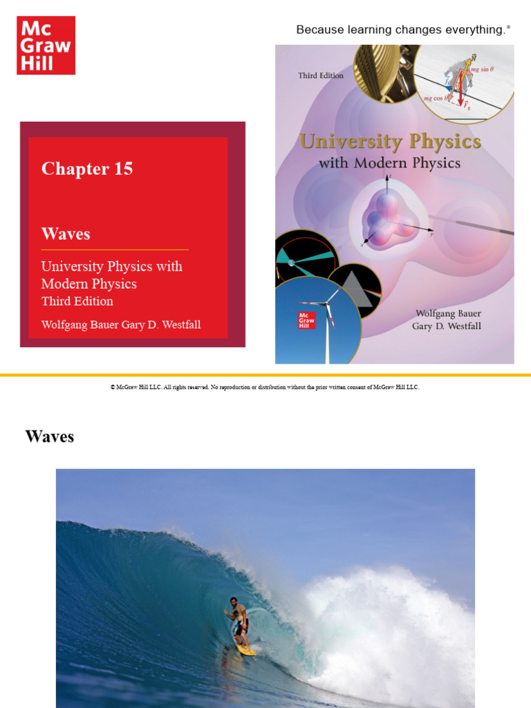 Bauer UP3e Ch15 PPTs Accessible-1 | PDF | Waves | Wavelength
