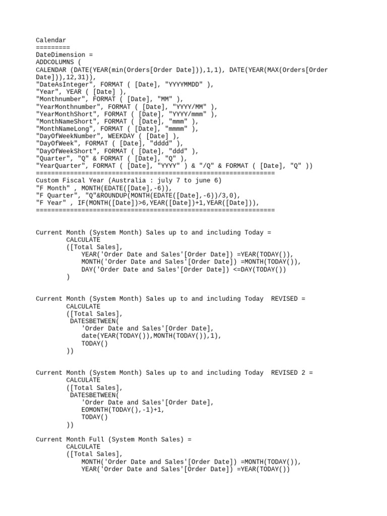 PBI Date Calcs | Download Free PDF | Mathematics
