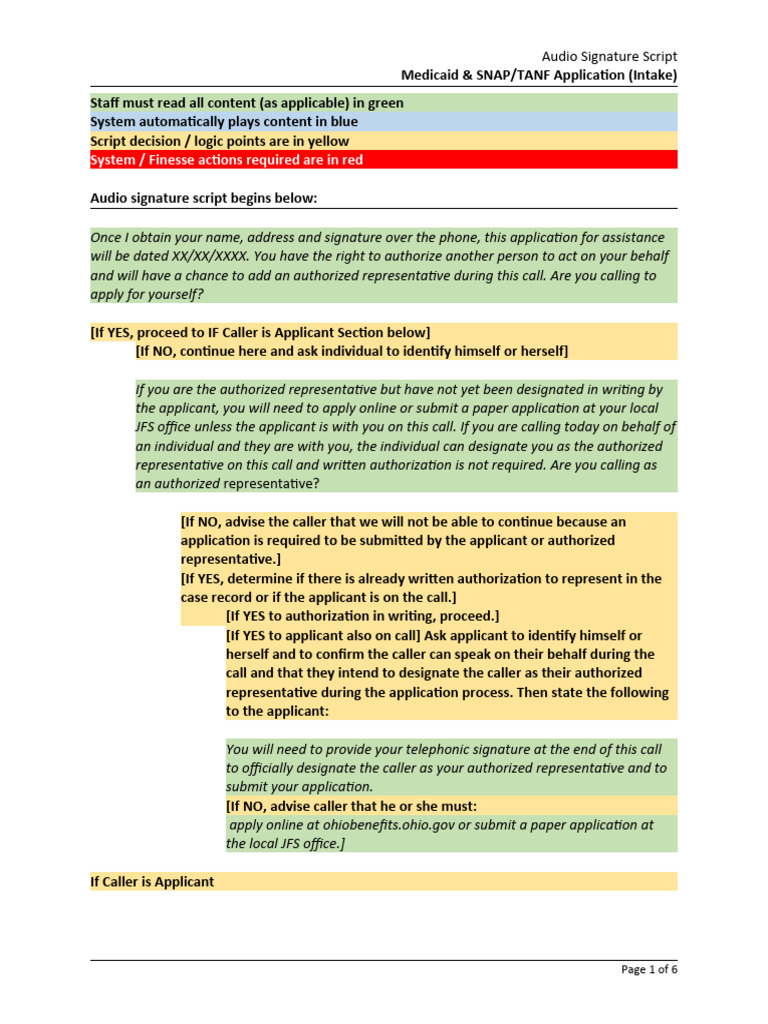 Medicaid SNAPTANF Application | Download Free PDF | Medicaid ...