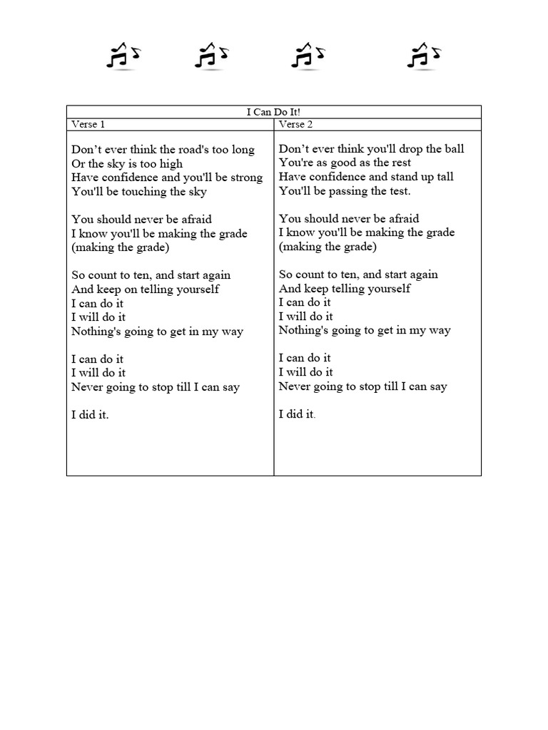 I Can Do It 2 | PDF