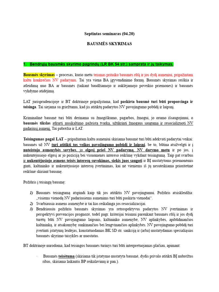 Septintas Seminaras 04 | PDF