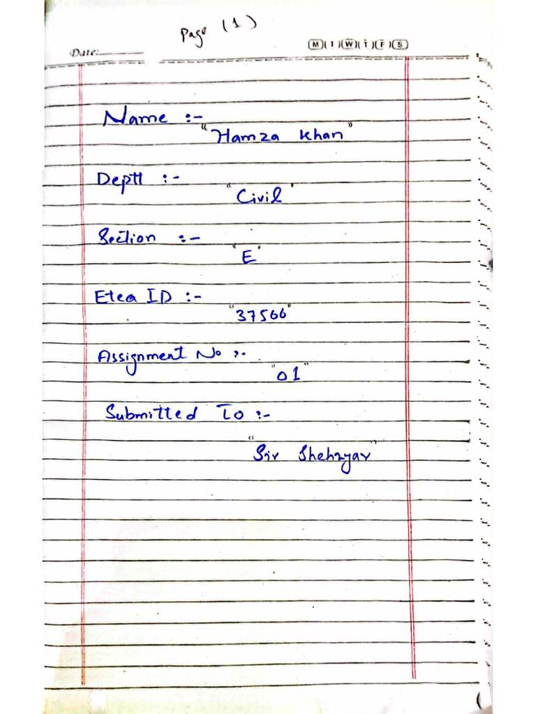 Linear Algebra Assignment of Uet Peshawar | PDF